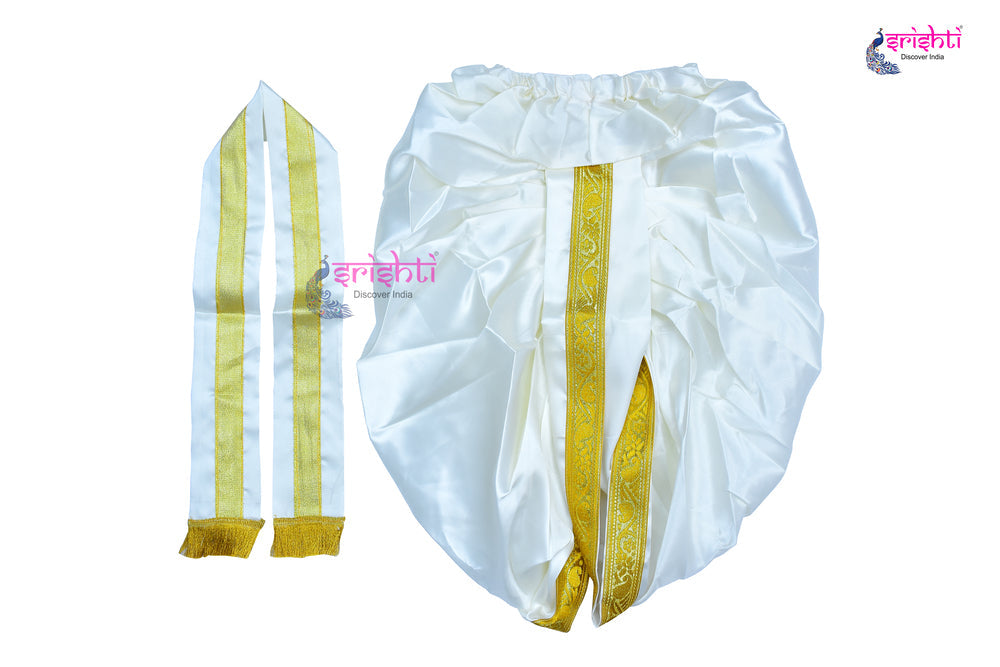 Krishna Kid Dhoti and Angavastra-M06 – Srishti